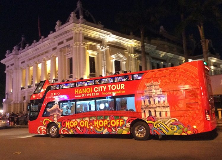 Review đi xe bus 2 tầng ở Hà Nội & giá vé, kinh nghiệm 2025